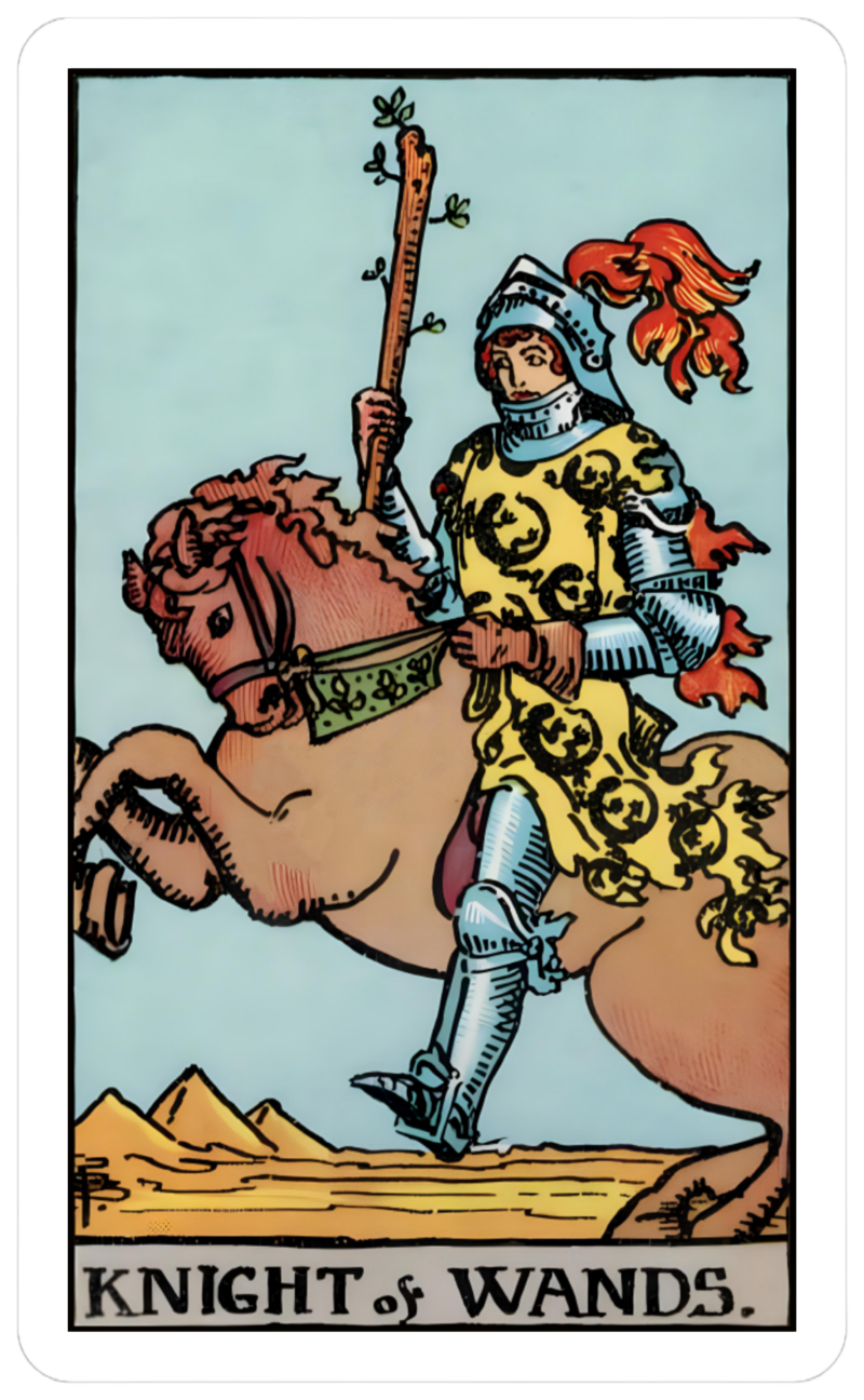 Knight of Wands – Tarot Card List